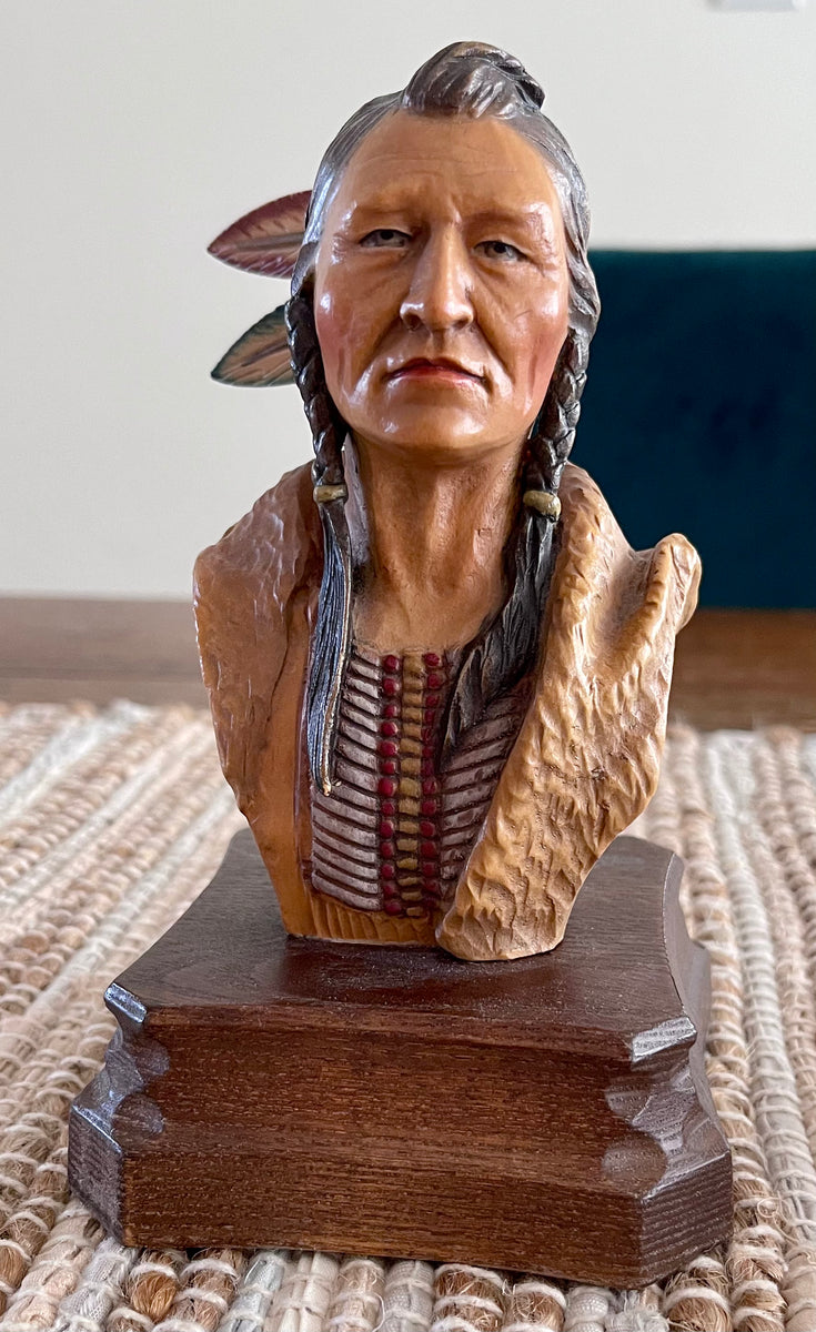 ANRI: Kiowa Brave - Edward Rohn – Big Dog's Carvings